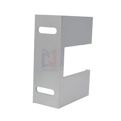 China Easy Installation Aluminum Base for 18mm Terracotta Panel Facade Support System for sale