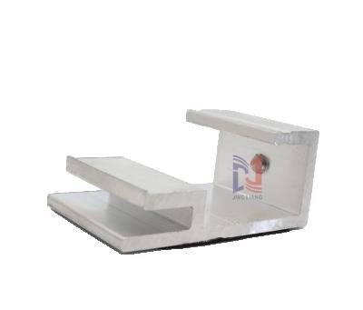 China Direct Factory Supply Durable Light-weight Customizable Aluminum Clips For The Cladding Support System for sale