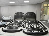 China MSY Range Rover Vogue Body Kit Wide Bumper Carbon Fibre Body Kit for sale