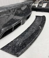 China MSY Style Porsche Taycan Body Kit Forged Carbon Fiber Body Kit for sale