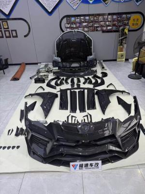 China Mansor Style Carbon Fiber Body Kit Lamborghini Urus Front And Rear Bumper Spoiler Hood for sale
