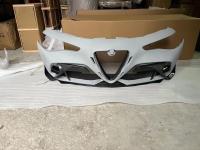 China Semi Carbon Alfa Romeo Giulia Body Kit GTAM Style Front And Rear Bumper Body Kit for sale