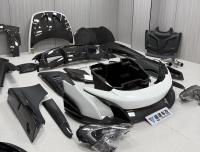 China MP4-12c 650s Mclaren Body Kit 675LT Style Carbon Fiber FRP Body Kit for sale