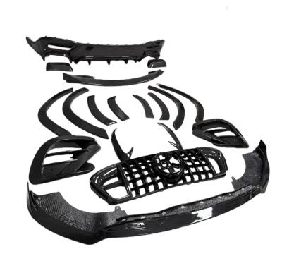China Brabs GLE 63 Coupe Body Kit C167 Mercedes Benz Body Kit Rear Diffuser Spoiler for sale