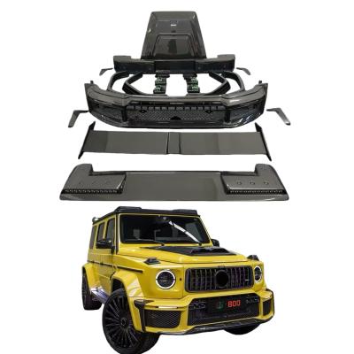 China G800 Benz Body Kit Hood Bumper Spoiler Carbon Body Kit For W465 W464 G500 G63 for sale