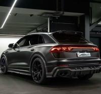 China RSQ8 2025+ Audi Body Kit Front Lip Skirt Rear Diffuser Spoiler Car Wide Body Kit for sale