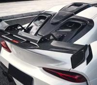 China A90 Toyota Supra Body Kit Carbon Fiber Spoiler Wing Rear Trunk High Wing Spoiler for sale