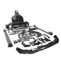China Modified And Upgraded BMW XM Body Kit Dry Carbon Body Kit Front Lip Tuyere for sale