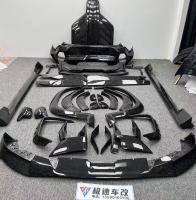 China Modified And Upgraded BMW XM Body Kit Dry Carbon Body Kit Front Lip Tuyere for sale