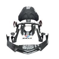 China DK Style Dry Carbon Body Kit Revuelto Body Kit Include Front Lip Side Skirt for sale