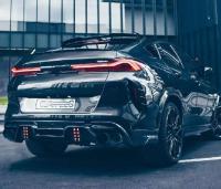 China X6M F96 BMW Body Kit Carbon Fiber Front Lip Skirt Rear Diffuser Spoiler for sale