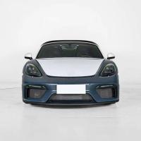 China Black Porsche 981 Body Kit Upgrade 718 GT4 Front Bumper PP Body Kit for sale