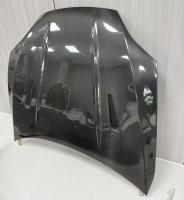 China Black Tesla S Body Kit Carbon Fiber Engine Cover Hood Customized for sale