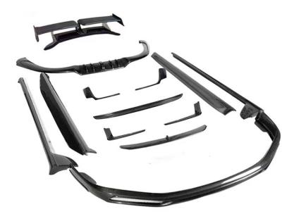 China Techat Style Porsche 911 Body Kit Carbon Fiber Porsche 992 Body Kit for sale