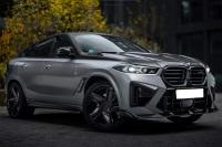 China BMW X6M Body Kit F96 BMW Carbon Fiber Body Kits With Tailpipe Grill Mirror for sale