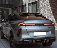 China BMW X6M Body Kit F96 BMW Carbon Fiber Body Kits With Tailpipe Grill Mirror for sale
