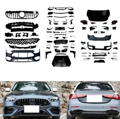China Car Body Kit For Mercedes Benz C Class W205 2015-2021 Upgraded W206 for sale