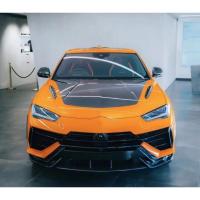 China Dry Carbon Fiber Body Kit Bonnet Hood Lamborghini URUS Body Kit For Engine Cover for sale