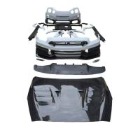 China Gtr35 Body Kit Bumper Nissan Body Kit Hood Wheel Eyebrow Spoiler for sale