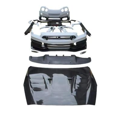 China Gtr35 Body Kit Bumper Nissan Body Kit Hood Wheel Eyebrow Spoiler for sale