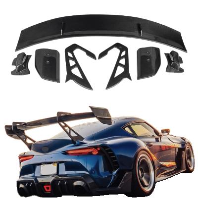 China Carbon Fiber Toyota Supra A90 Body Kit Spoiler Wing Rear Trunk for sale