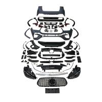 China 63AMG Mercedes GLE Body Kit Front Rear Bumper Body Kit Black for sale