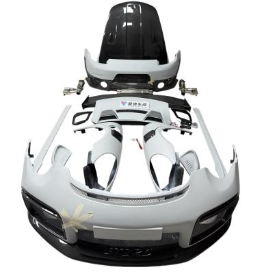 China GT2RS Style Porsche 991 Body Kit Fender Hood Side Skirt Tail Wing for sale