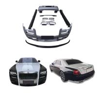 China 1 GEN To 2 GEN Facelift Rolls Royce Ghost Body Kit Car Bumpers And Headlight for sale