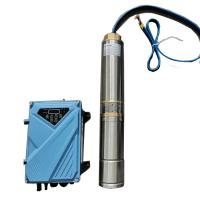 China Portable High Flow Submersible 26 Meter Deep Well Solar Powered Water Pump For Irrigation for sale
