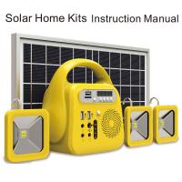 China Solar Power PV System Lighting Kits Portable Solar Energy Systems for sale