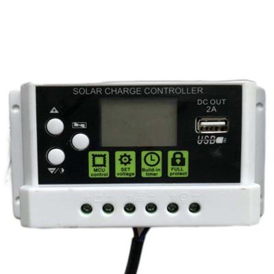 China 10A Solar Power PV System Controlador Street Light Charge Controller for sale