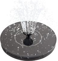 China Bling Solar Bird Bath Fountain Pump 2.5W Solar Fountain Pump With 800 MAh Battery for sale