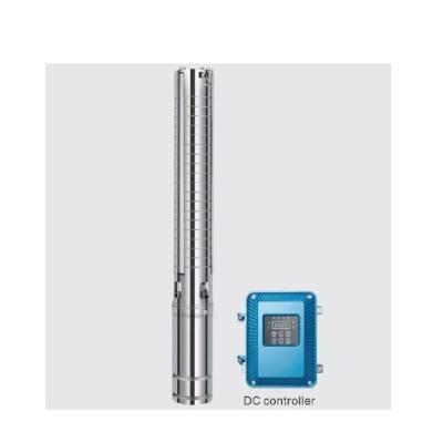 China Commercial DC Submersible Solar Water Pump With Plastic Impeller for sale
