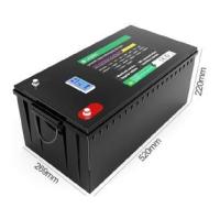 China High Quality 24v 120Ah  Rechargeable solar battery lithium With BMS outdoor mobile power for sale