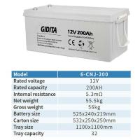 China Wholesale 100AH 200AH Solar Storage Battery 12 Volt Sealed Lead-Acid Battery charger for sale