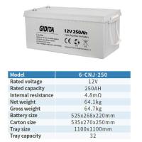 China Cheap 100AH 200AH 250AH Storage Battery 12V Sealed Lead Acid Battery charger For Solar for sale