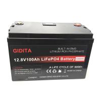 China LiFePO4 Solar Power System Battery 12.8V Solar Lithium Battery for sale