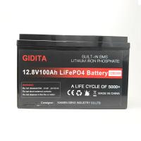China LiFePO4 Solar Power System Battery 12.8V Solar Lithium Battery for sale