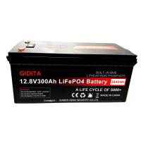 China 12.8V 300Ah LiFePO4 Solar Power System Battery 522*269*220mm for sale