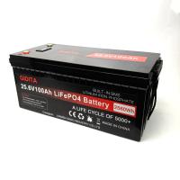 China 25.6V 100Ah LiFePO4 Solar Power System Battery  Long Service Life Solar Lithium Battery for sale