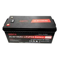 China 25.6V 100Ah LiFePO4 Solar Power System Battery  Long Service Life Solar Lithium Battery for sale