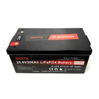 China 25.6V 200Ah LiFePO4 Solar Power System Battery  Long Service Life for sale