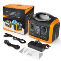 China 19.2V 595WH Lithium Battery Portable Solar Power Bank 110V 600W Pure Sine Wave AC Outlet for sale