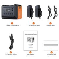 China 2400W Outdoor Camping Portable Solar Power Bank 48V 2232Wh for sale