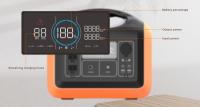 China 24V 4A Car Charging Portable Solar Power Bank Outdoor Camping Generator 600W for sale