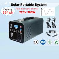 China 300w Portable Power Station System Outdoor Solar Power Storage Bank for sale