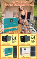 China 300w Portable Power Station System Outdoor Solar Power Storage Bank for sale