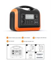 China 1000WH Lithium Battery Generator Portable Solar Power Bank With Solar Panel for sale