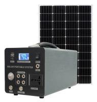 China Energy storage power station 500L solar portable power station system with solar panel for sale