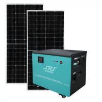 China Solar Portable Power Station System 3000W Built-in MPPT  Solar Charge Controller for sale